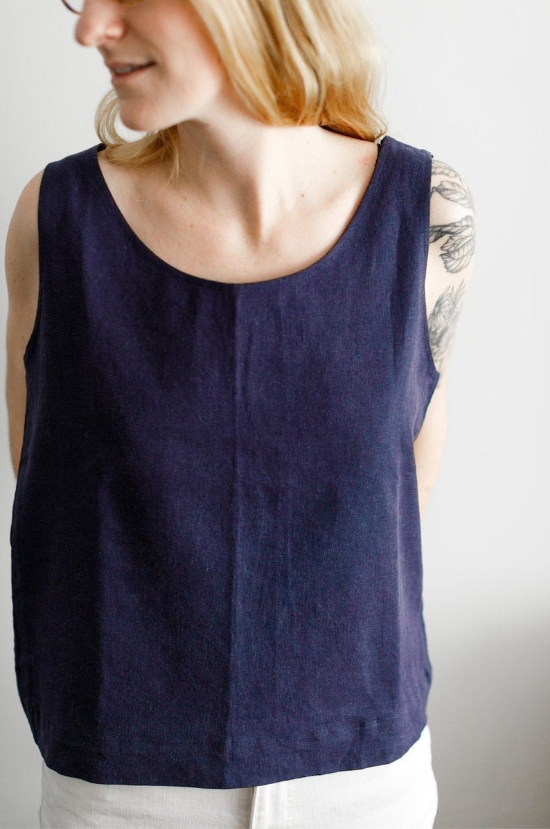 Linen Studio Tank - Etsy