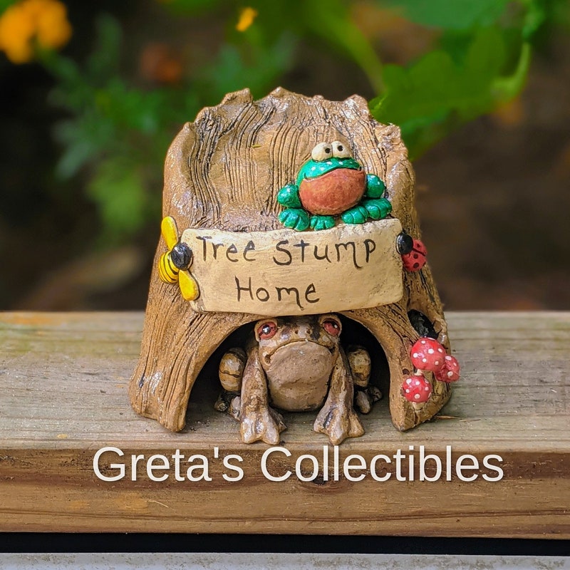 Toad House for Garden - Etsy