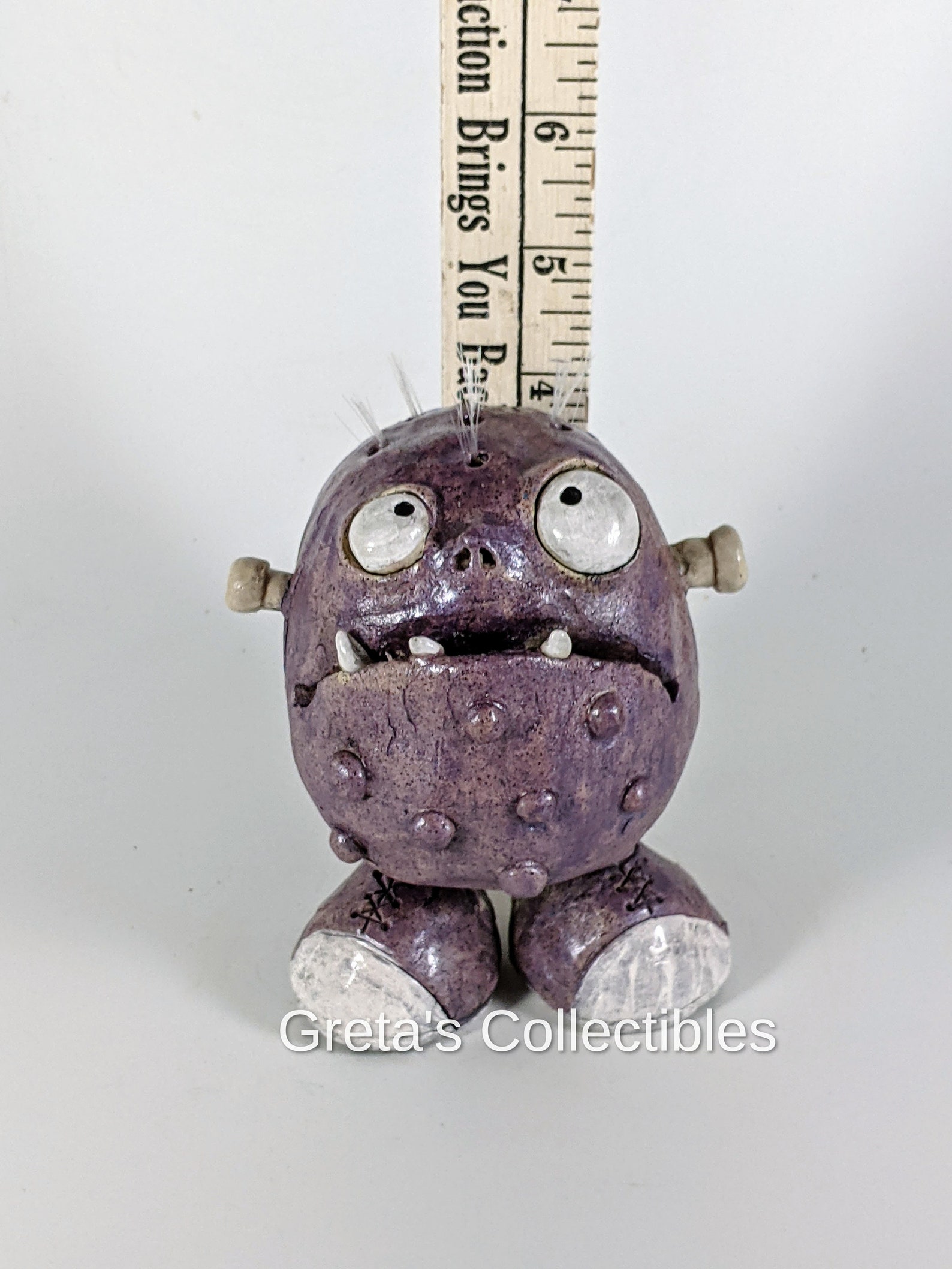 Bank, Monster Bank, Piggy Bank, Handmade Clay Bank, Incense Burner ...