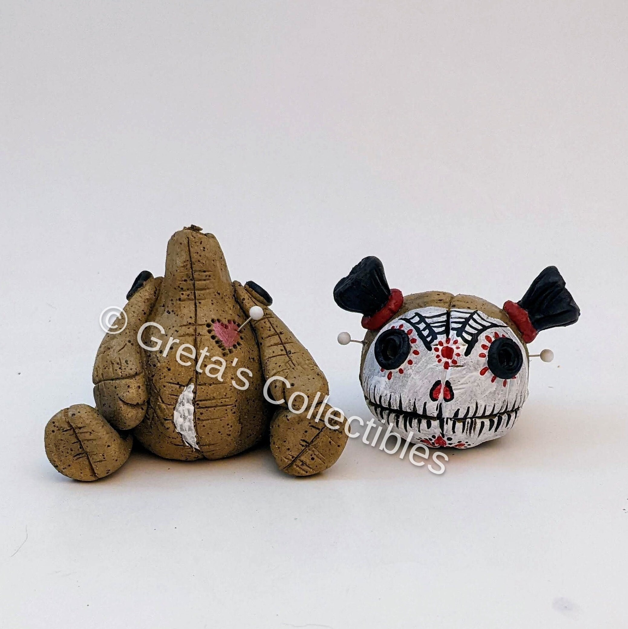 Day of the Dead Voodoo Doll, Moveable Head Voodoo Doll, Voodoo Doll ...