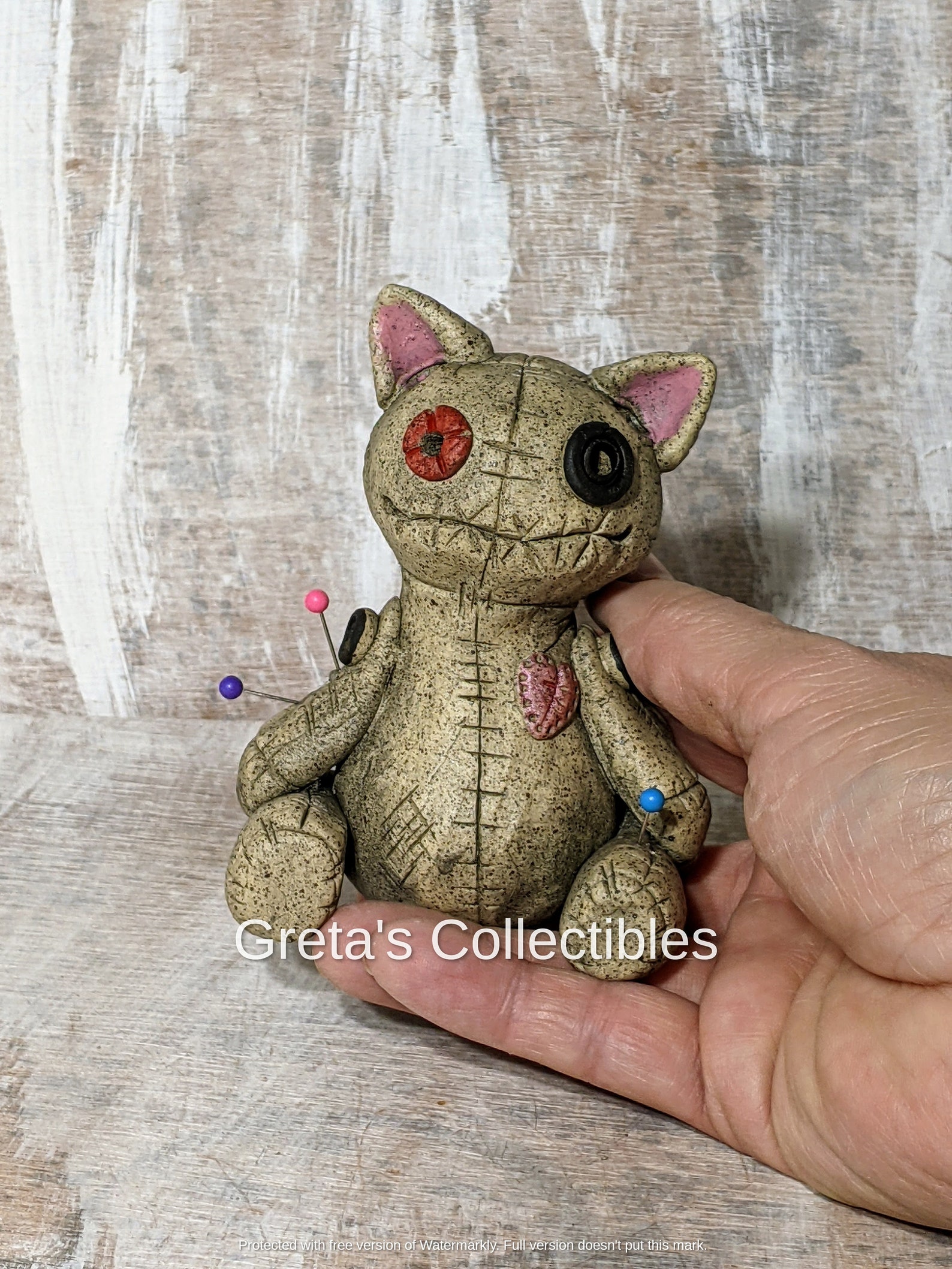 Voodoo Cat Handmade Cat Smoking Voodoo Cat Incense Burner - Etsy