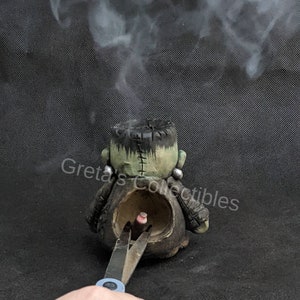 Voodoo Doll, Frankenstein's Monster, Incense Burner, OOAK, Voodoo Doll ...