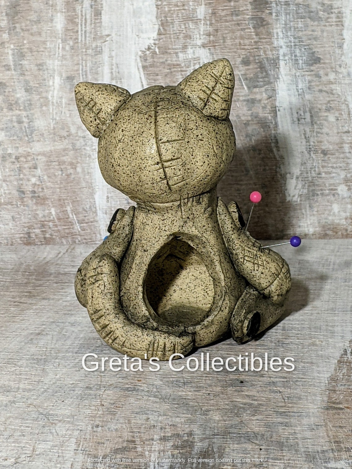 Voodoo Cat Handmade Cat Smoking Voodoo Cat Incense Burner | Etsy