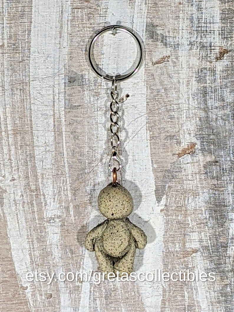 Voodoo Doll Keychain OOAK Ceramic Voodoo Doll Handmade | Etsy