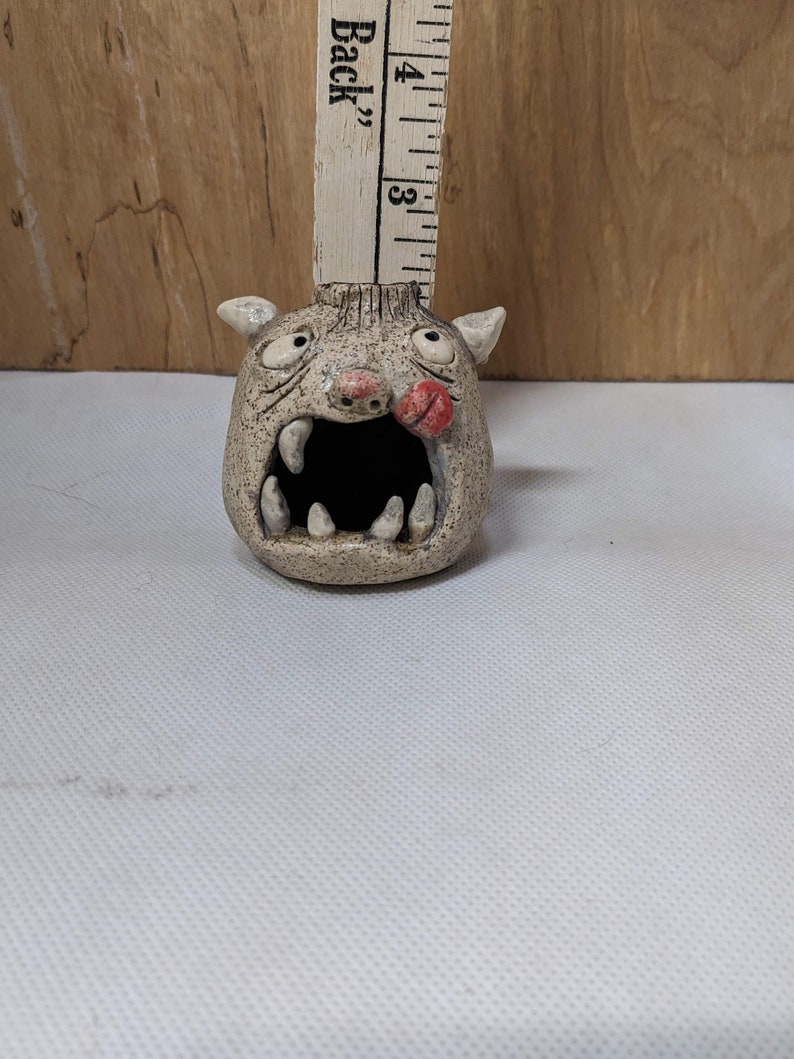 Mini Monster, Big Mouthed Mini Monster, Backflow Burner, Ceramic ...