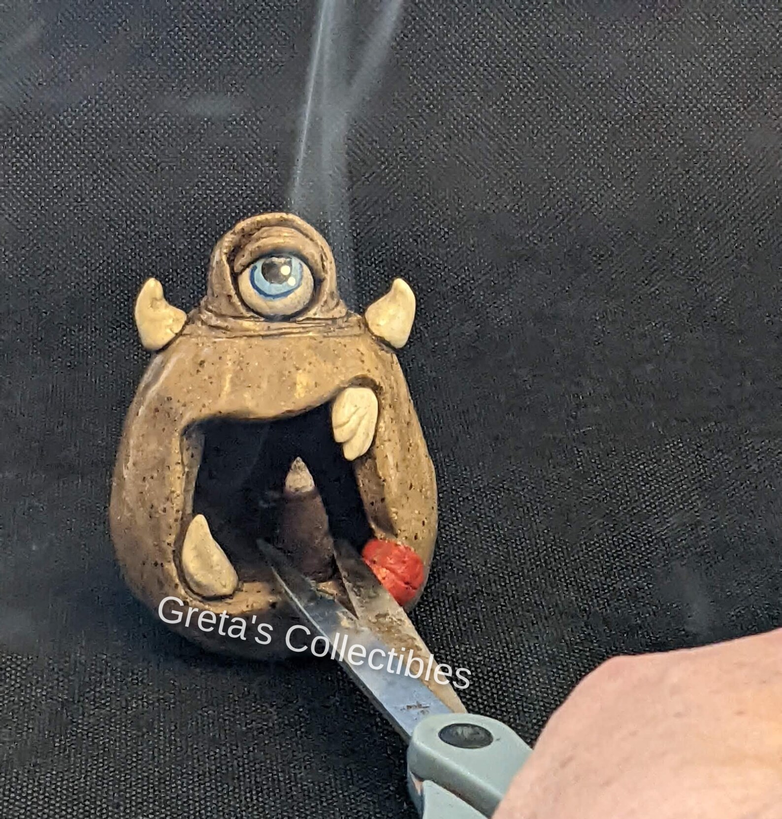 Mini Monster OOAK Cyclops Mini Monster Ceramic Monster | Etsy