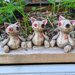 Voodoo Cat, Handmade Cat, Smoking Voodoo Cat, Incense Burner, Ceramic ...