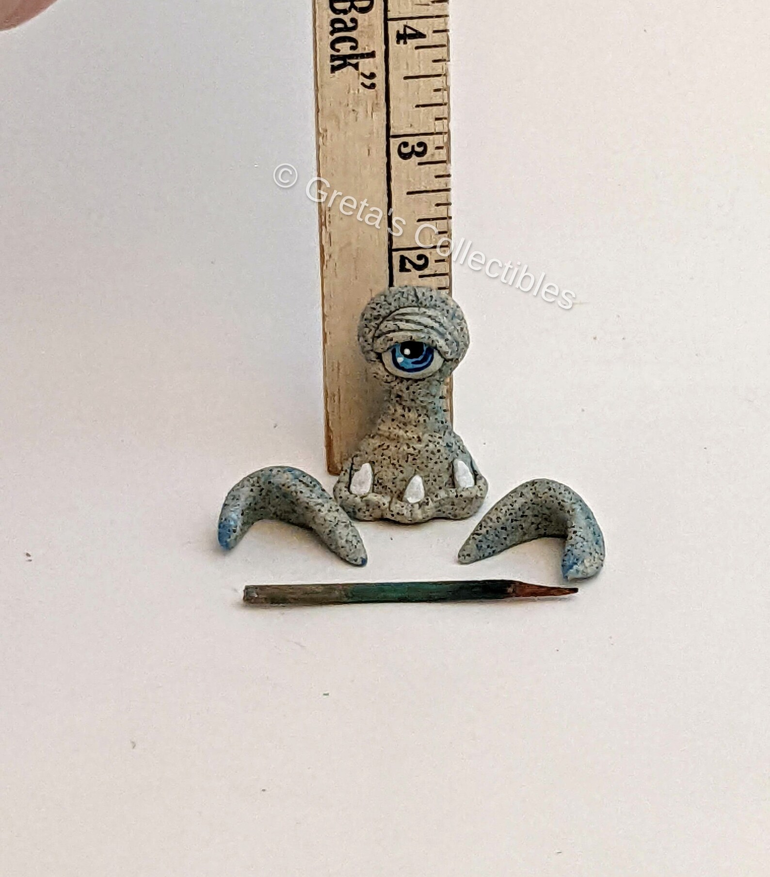 Monster Plant Buddy Cyclops Ceramic Monster Garden Art - Etsy