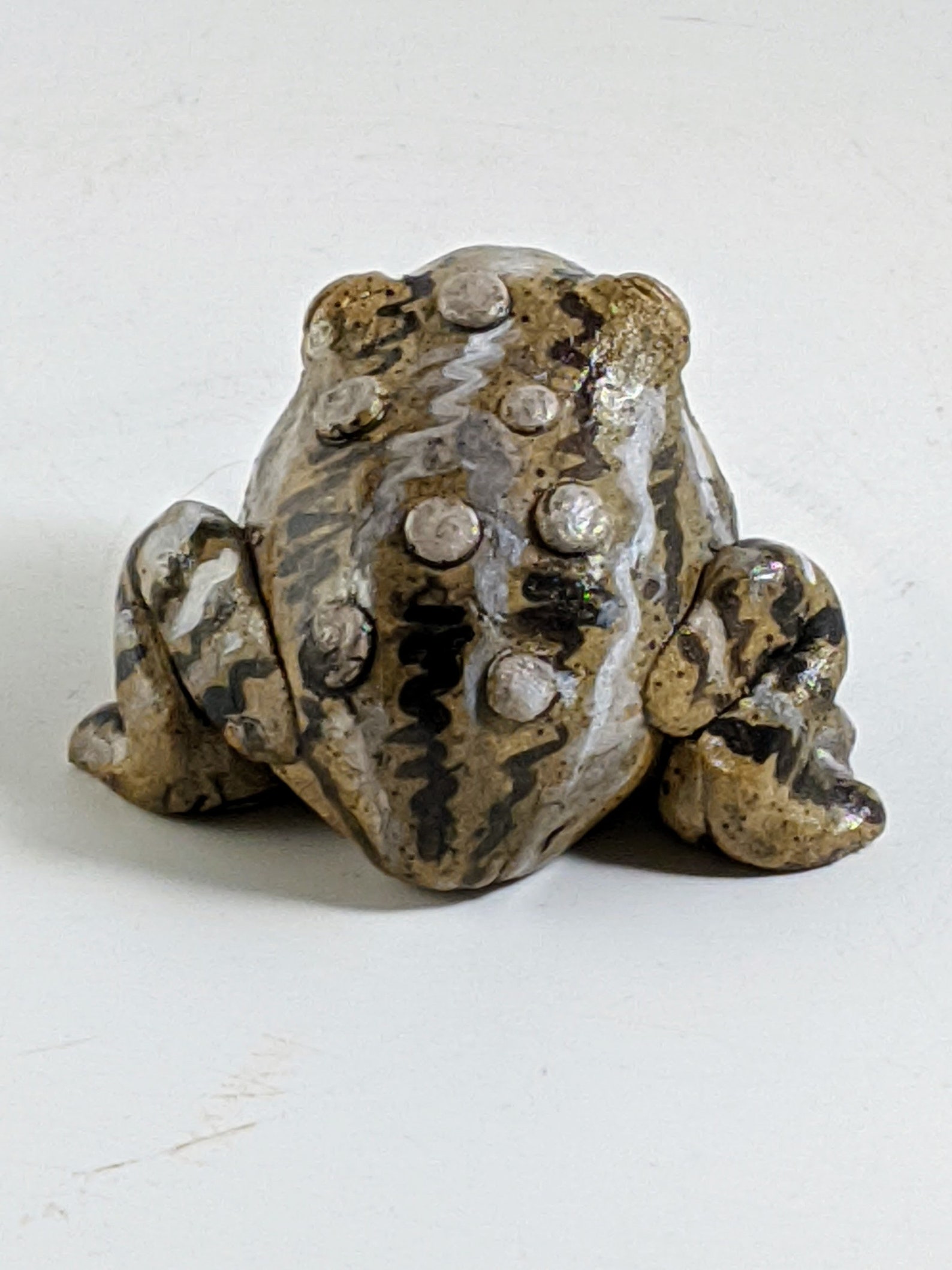 Ceramic Toad OOAK Realistc Handmade Frog Garden Art Fairy | Etsy