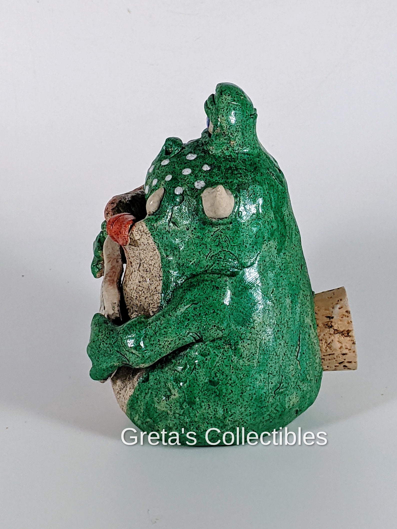 Bank Monster Bank Piggy Bank Handmade Clay Bank Incense | Etsy