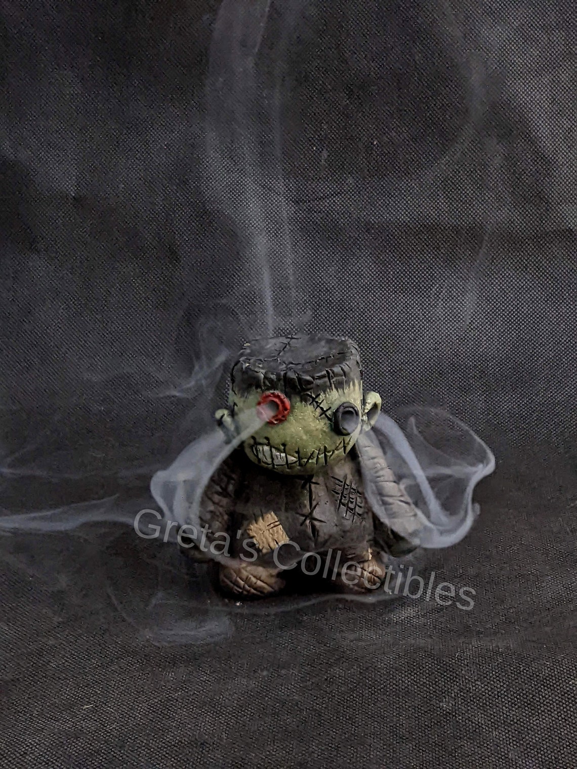 Voodoo Doll, Frankenstein's Monster, Incense Burner, OOAK, Voodoo Doll ...