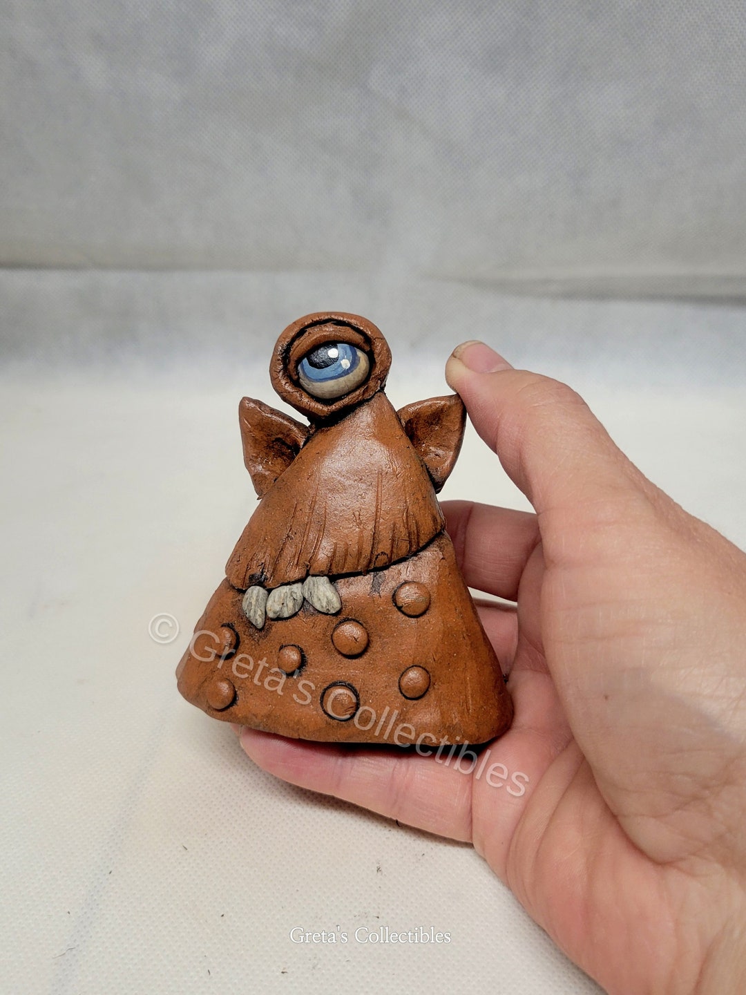 Mini Monster, Triangle Mini Monster, Adopt a Monster, OOAK, Handmade ...