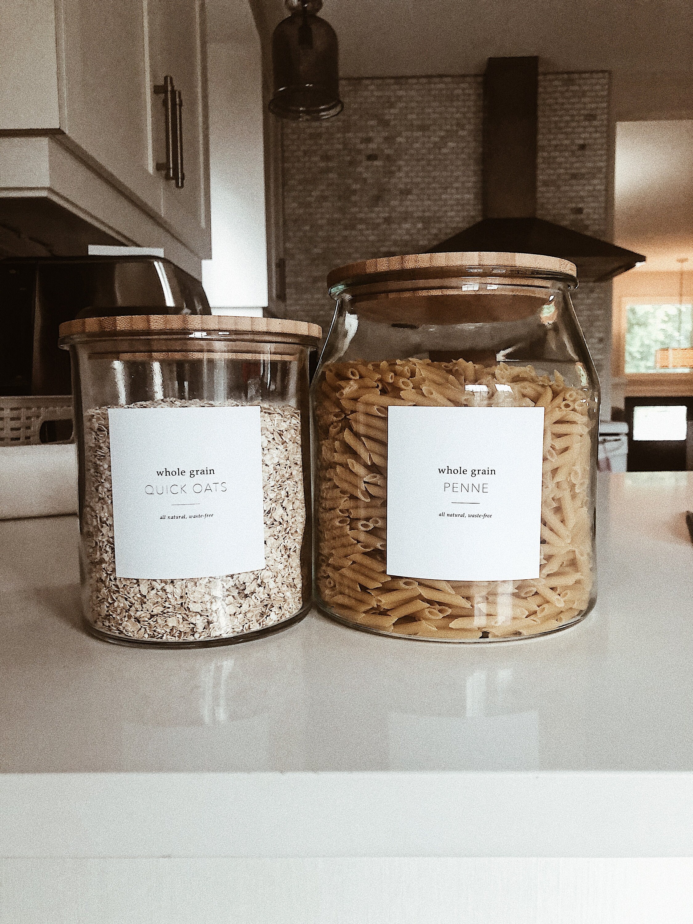 Custom Printable Pantry Labels PDF Digital Download Baking - Etsy