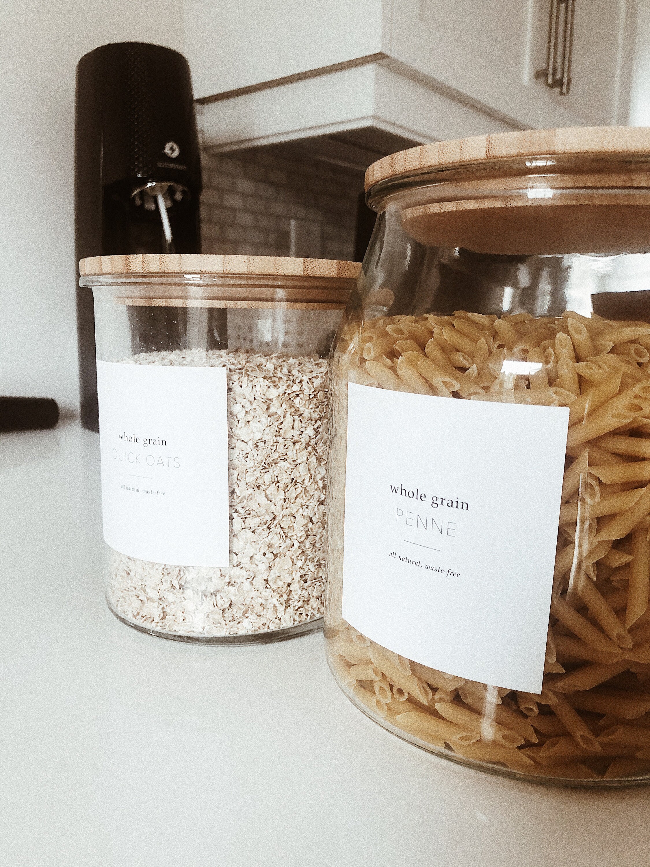 Custom Printable Pantry Labels PDF Digital Download Baking - Etsy