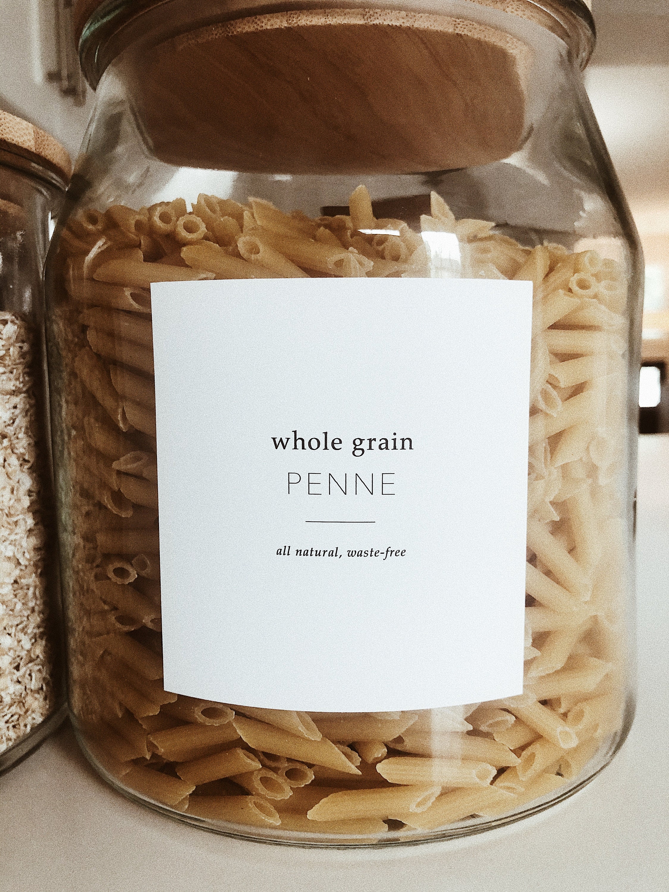 Custom Printable Pantry Labels PDF Digital Download Baking - Etsy