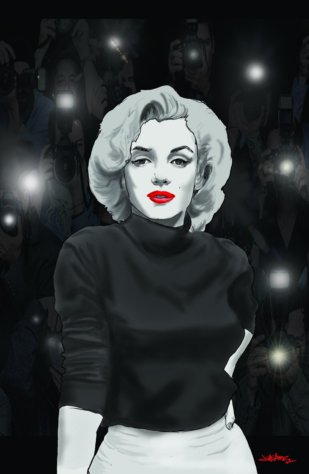 Marilyn Monroe flashing Lights - Etsy