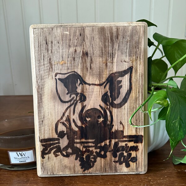 Pig Wall Hanging - Etsy