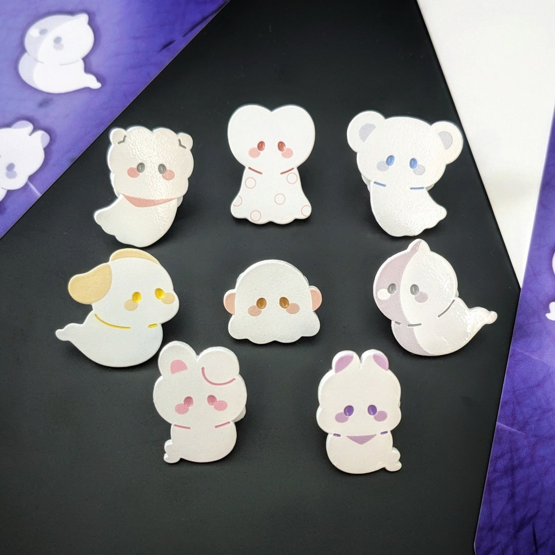 Mystery BTS Spooky Pals Enamel Pin Blind Bags | Cute Characters ...