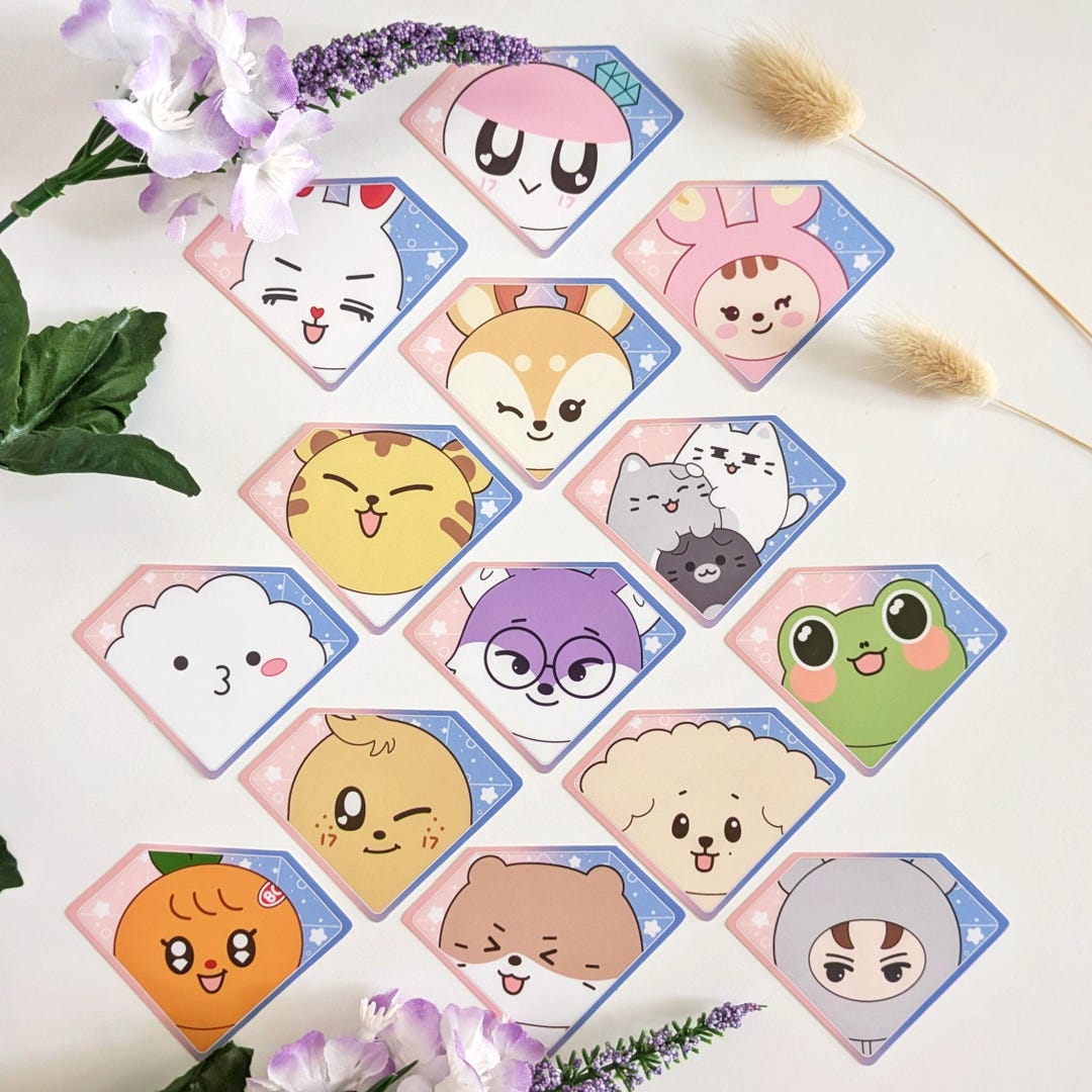 Seventeen Miniteen Vinyl Sticker | Diamond | Carat | SVT | New_ Tour ...
