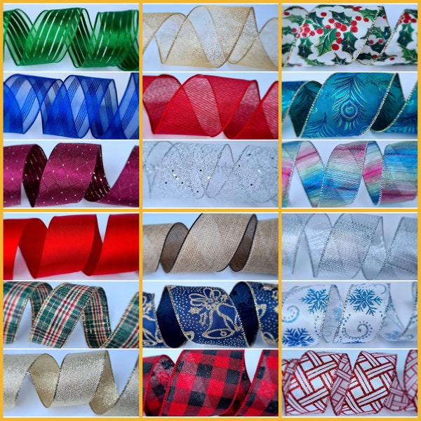 Wired Ribbon - Etsy UK