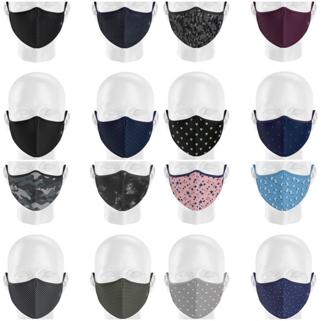 Face Mask Kids & Adult Adjustable Sizes Masks for Mans Womans Boys ...