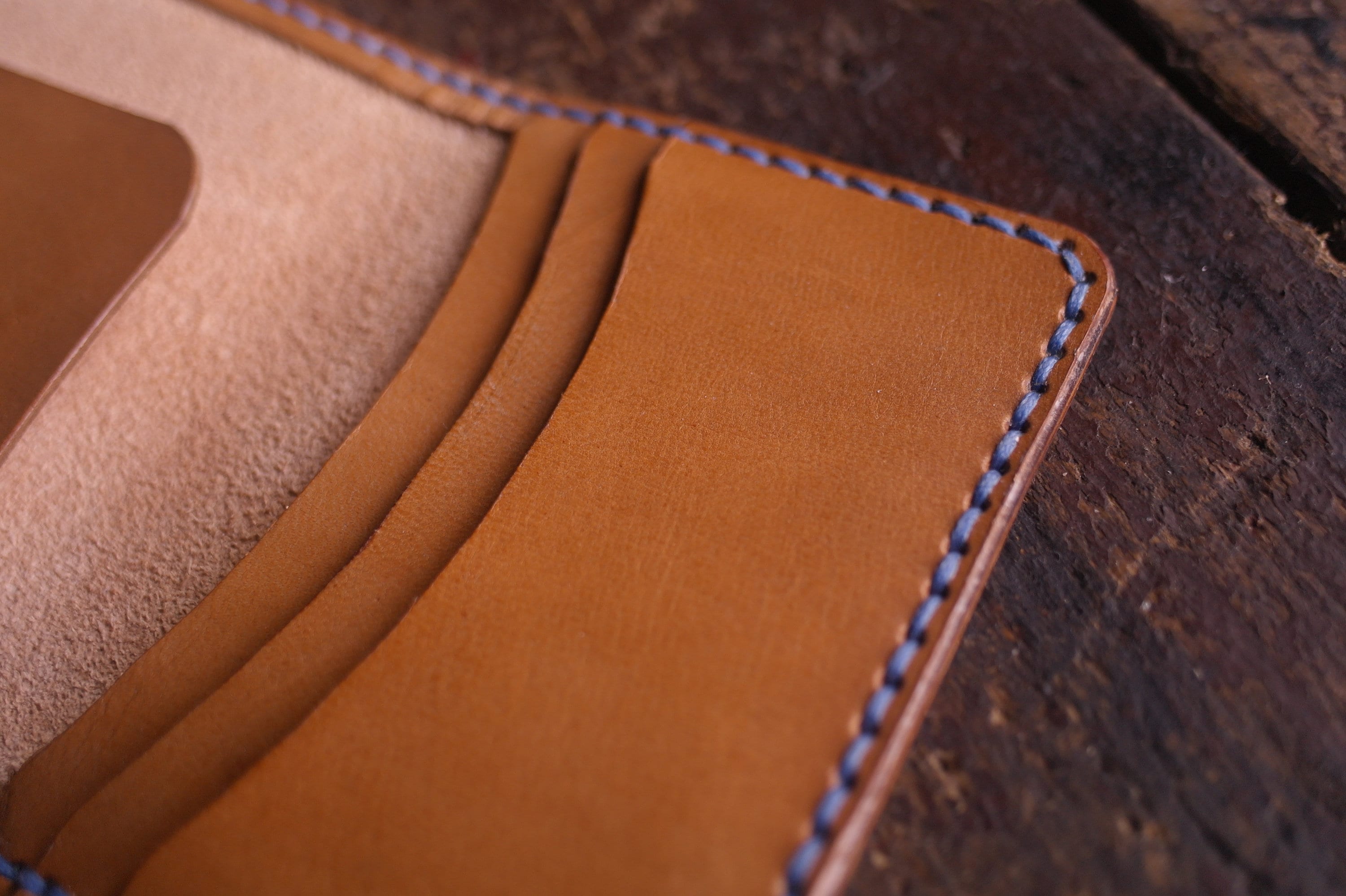 Leather Card Holder Pattern leather wallet | Etsy