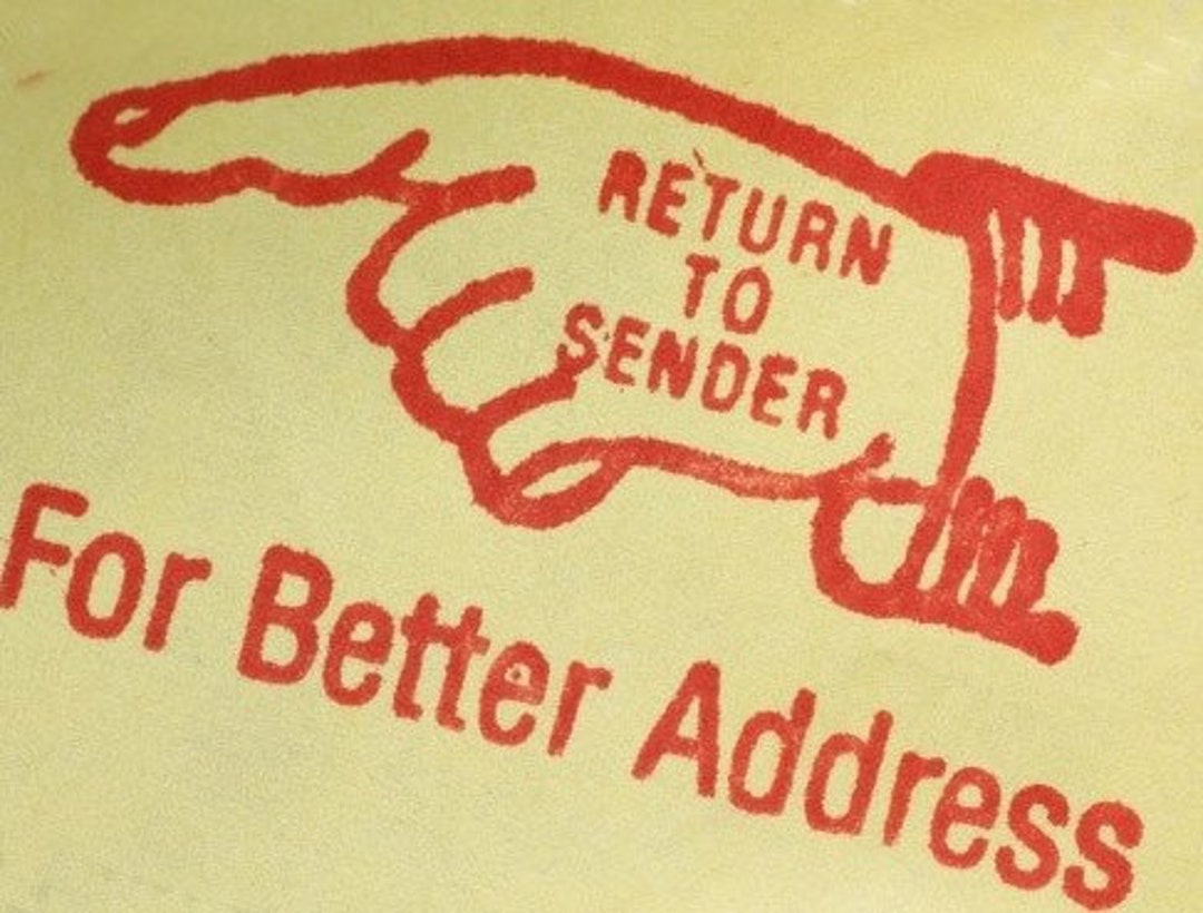 Return to Sender Ship My Order Back to Me - Etsy