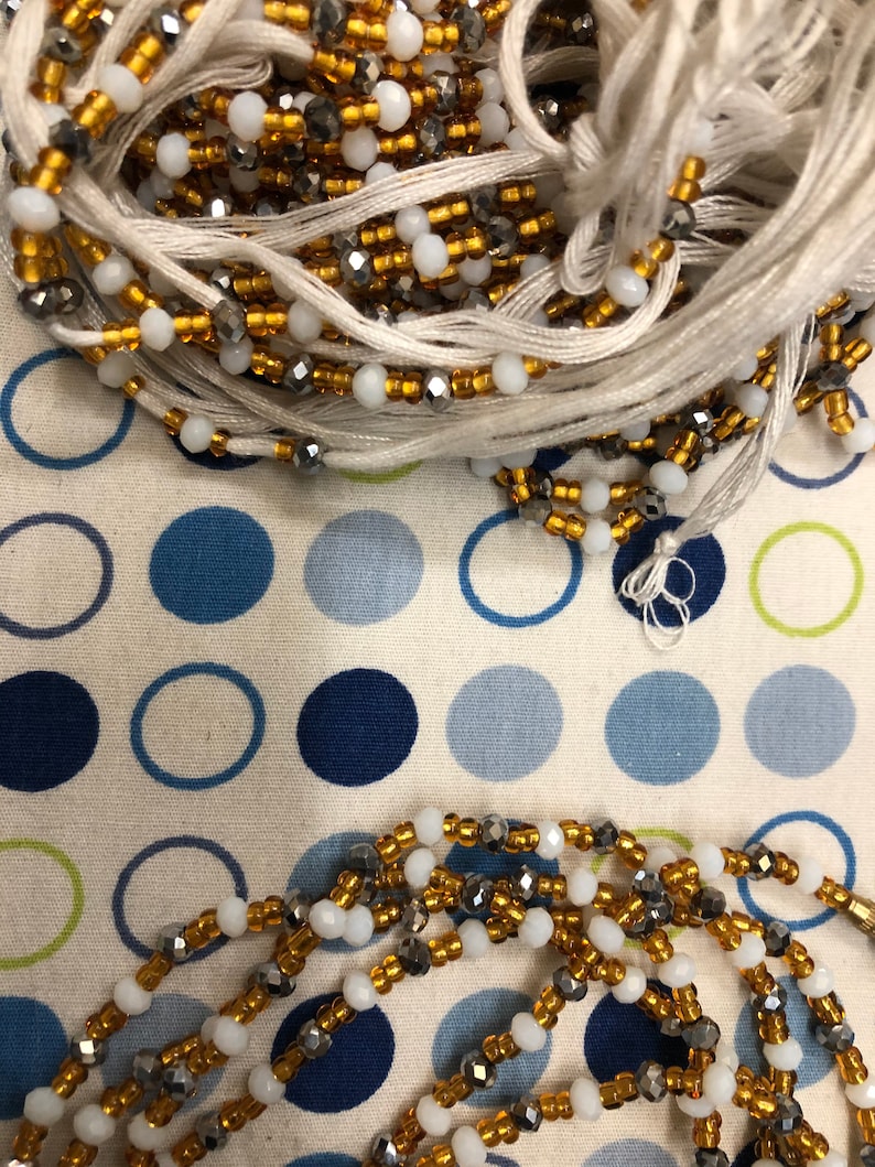 Authentic Waist Beads for Women African Waist Beads 45 | Etsy