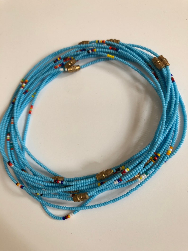 Custom Beaded Anklet for Women Authentic African Anklet - Etsy