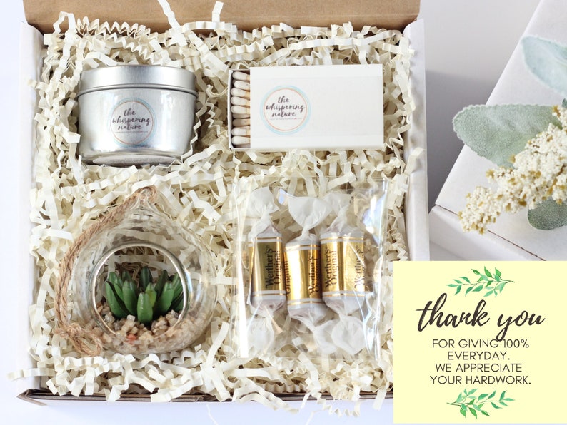 Employee Appreciation Gift Box - Thank You Gift Box - Unique Corporate ...