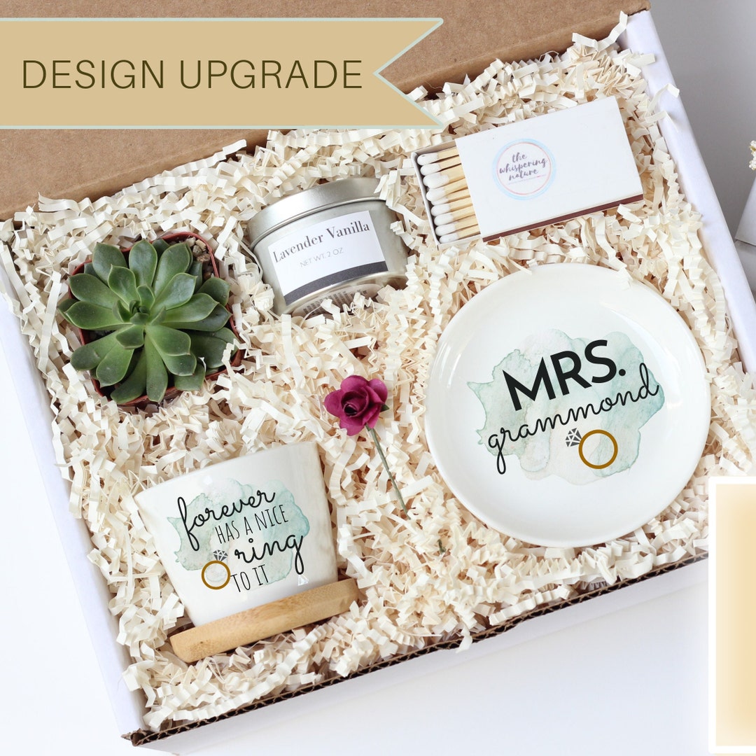 Unique Bride Gift Box - Congratulations Gift - Personalized Wedding ...