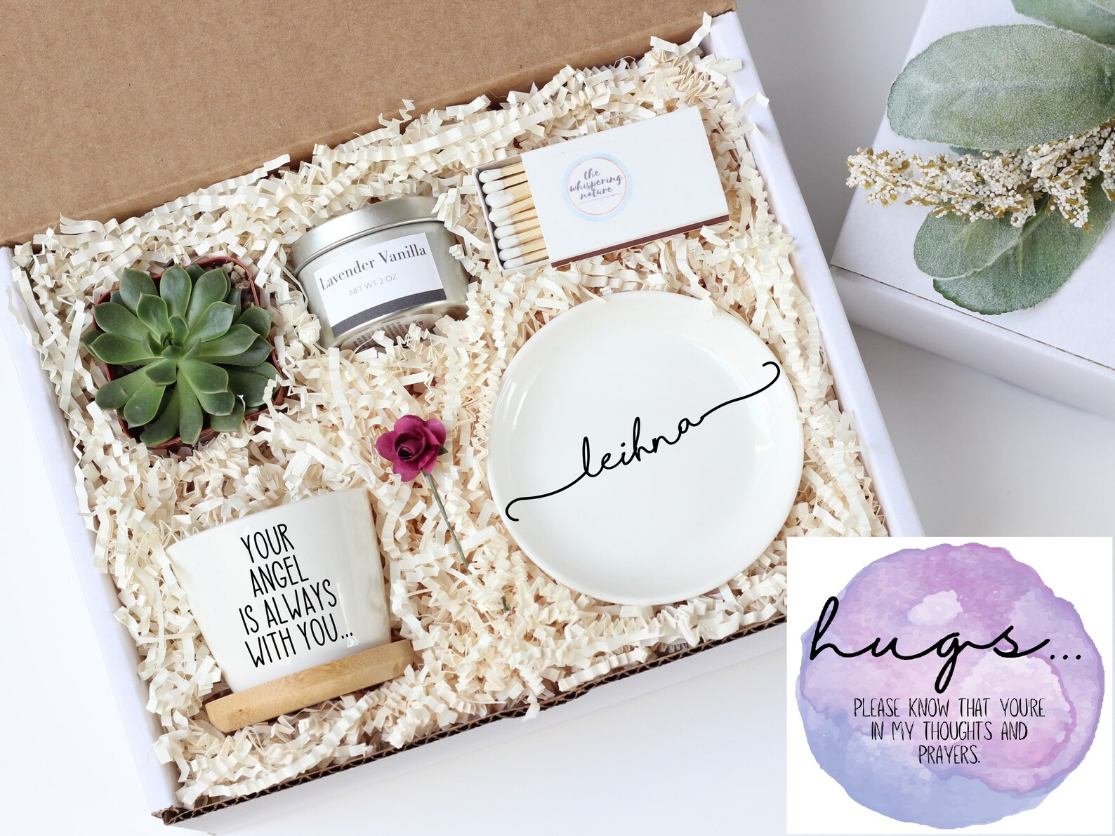 Sympathy Gift Box Condolence Gift Box Succulent Gift Box - Etsy