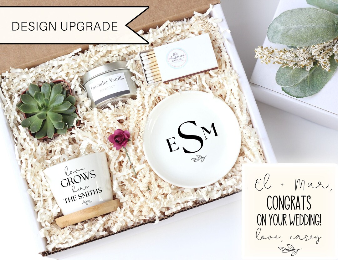 Personalized Engagement Gift Box Congratulations Gift - Etsy