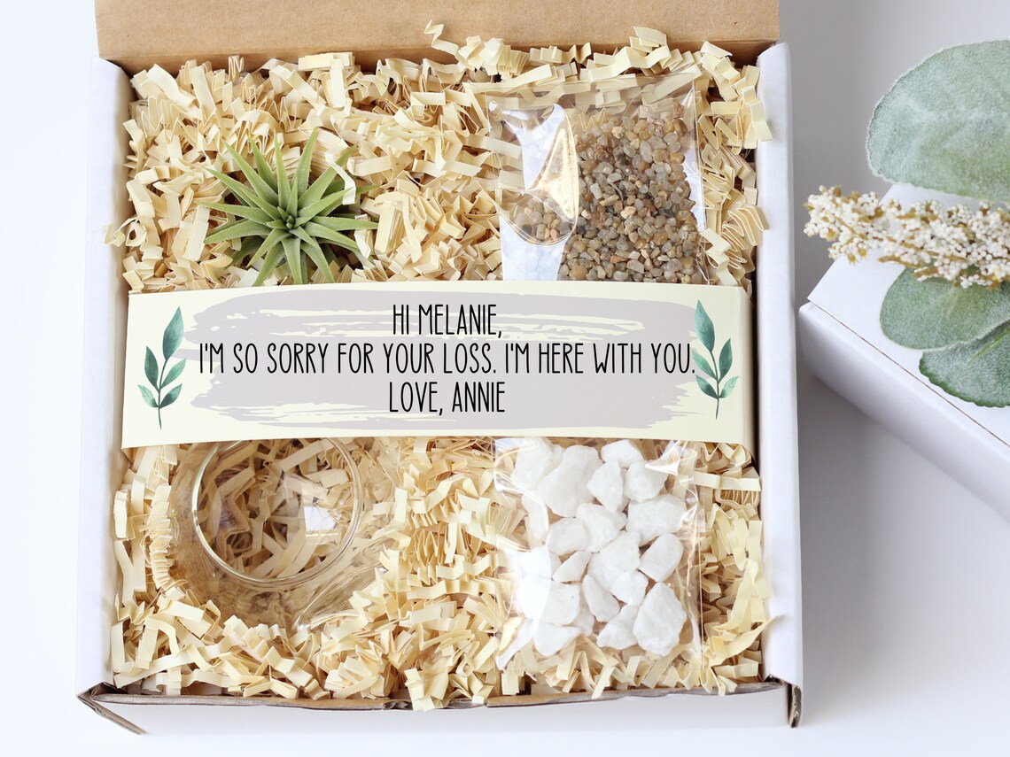 Custom Mini Sympathy Gift Box Condolence Gift Box Sorry - Etsy