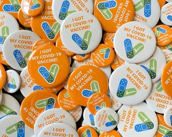 Covid Vaccine Pin | Etsy