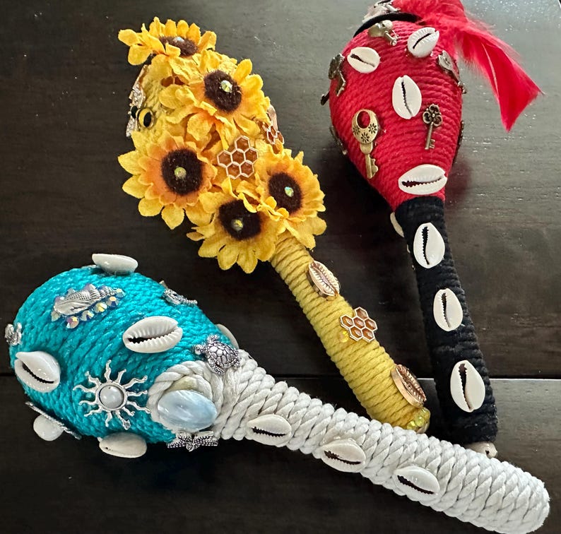 Custom Orisha Inspired Maracas - Etsy