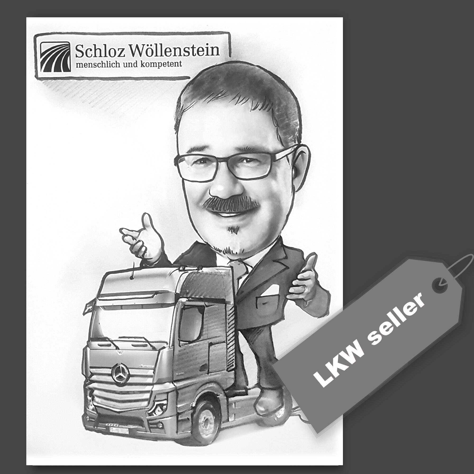 Custom Cartoon Caricatures Hand Drawn Caricature Personalized From Your ...