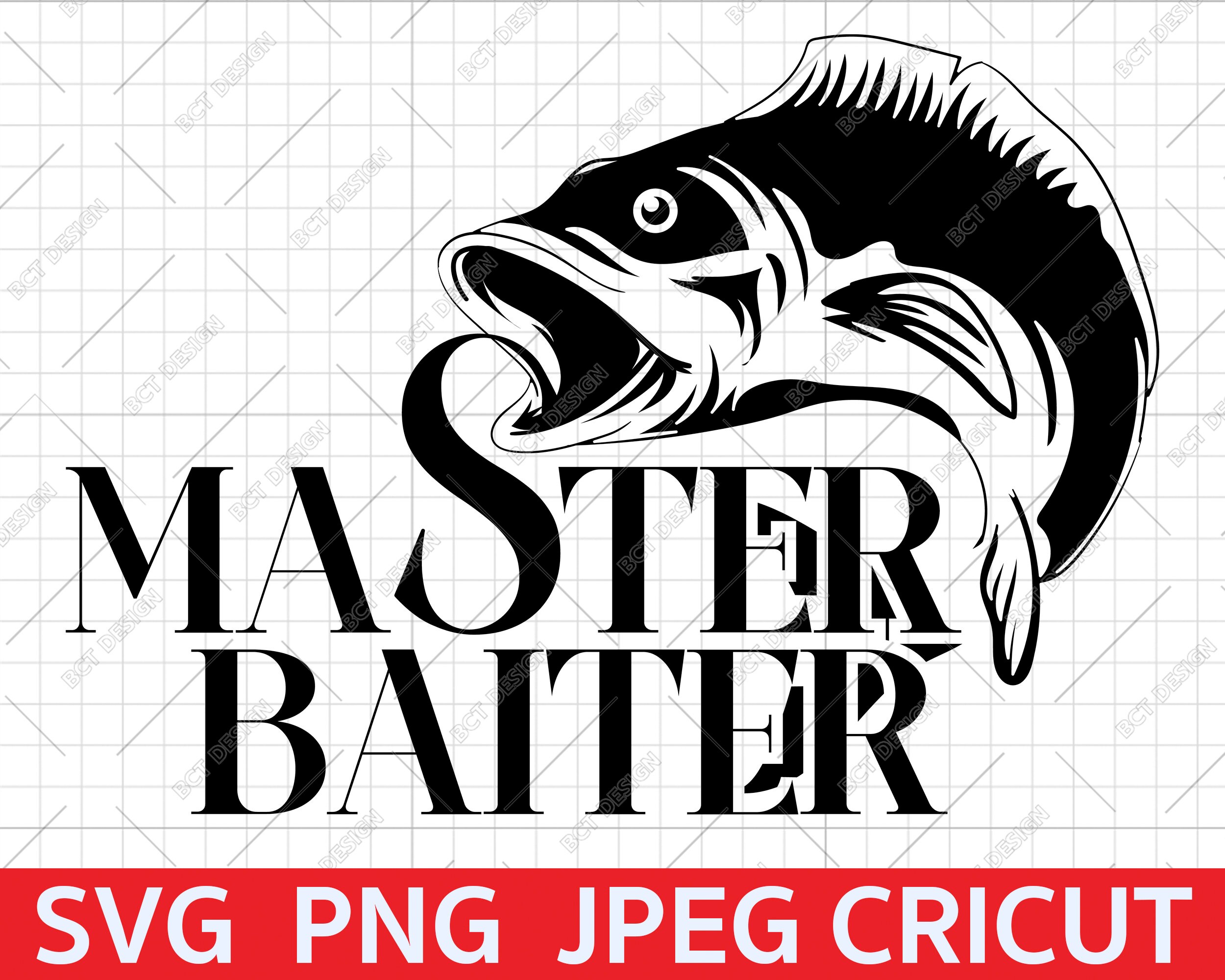 Master Baiter Svg Dad Svg Fish Svg Fishing Svg Funny Dad - Etsy