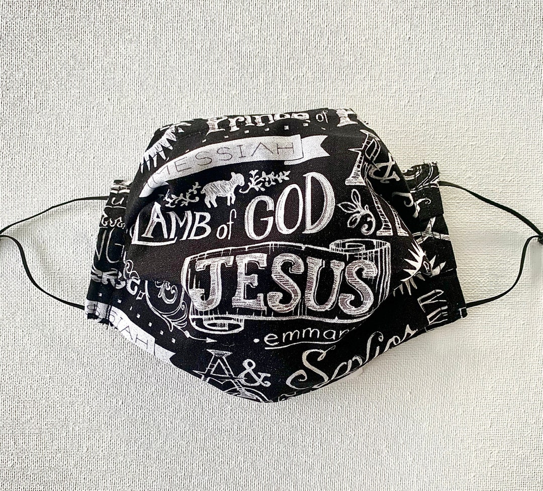 Faith Masks, Biblical, Church, Jesus Face Masks, Religious Face Masks ...