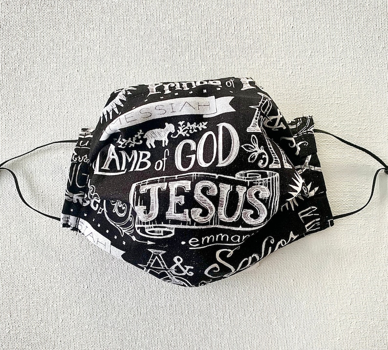 Faith Masks, Biblical, Church, Jesus Face Masks, Religious Face Masks ...