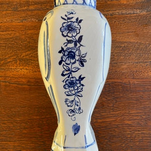 Delft Blue Dutch Vintage Flower Vases Hand Painted - Etsy