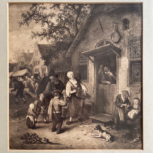 Peasant Family Print - Etsy