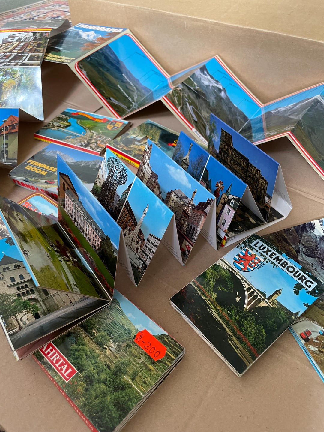 Vintage Travel Souvenir Photo Mini Strip Booklets (10) and Regular ...