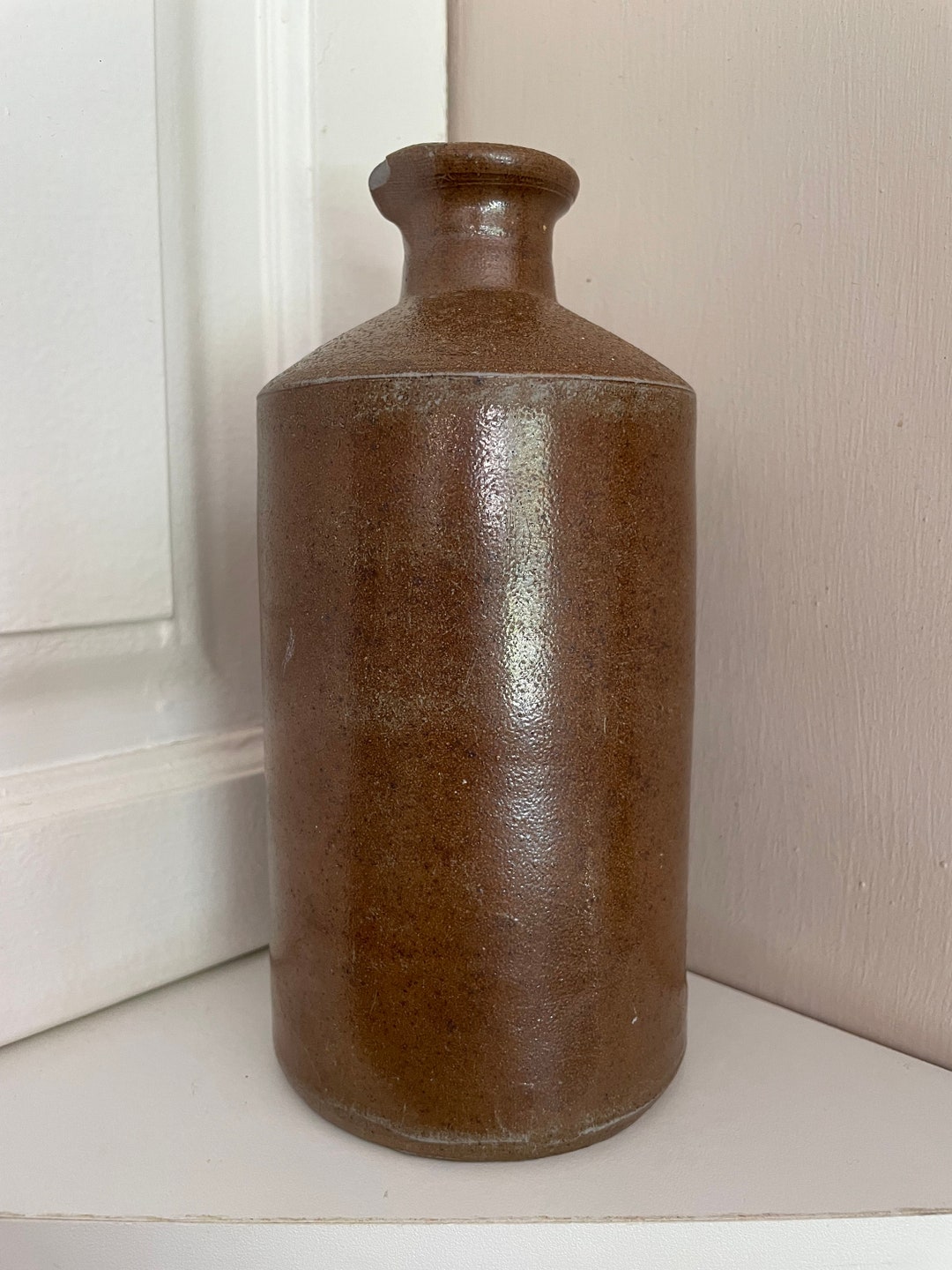 Ink Bottle Earthenware Antique Bourne Denby Stamp - Etsy