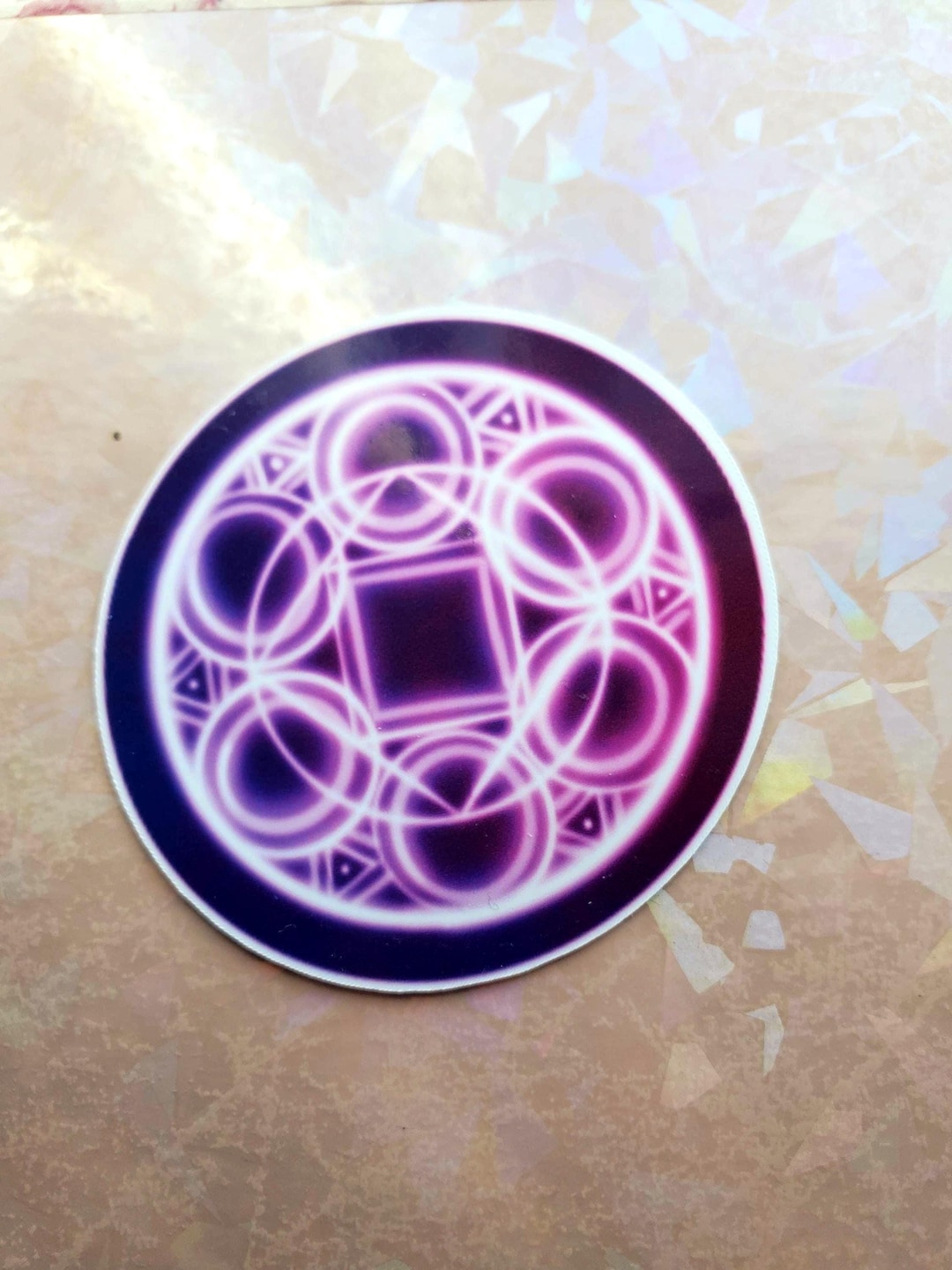 FFXIV Black Mage Ley Lines Glossy Sticker - Etsy UK