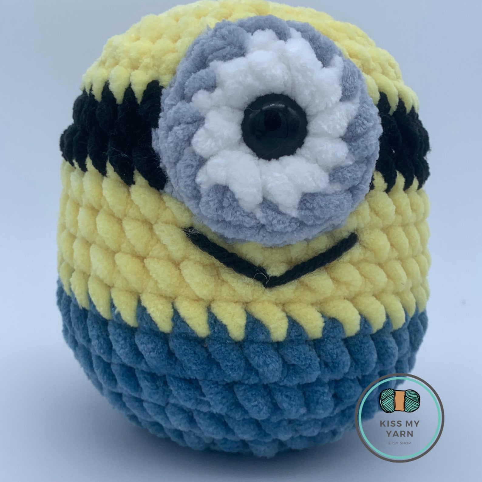 Minion Plushie Stuffed Animal Kids Toy Amigurumi - Etsy