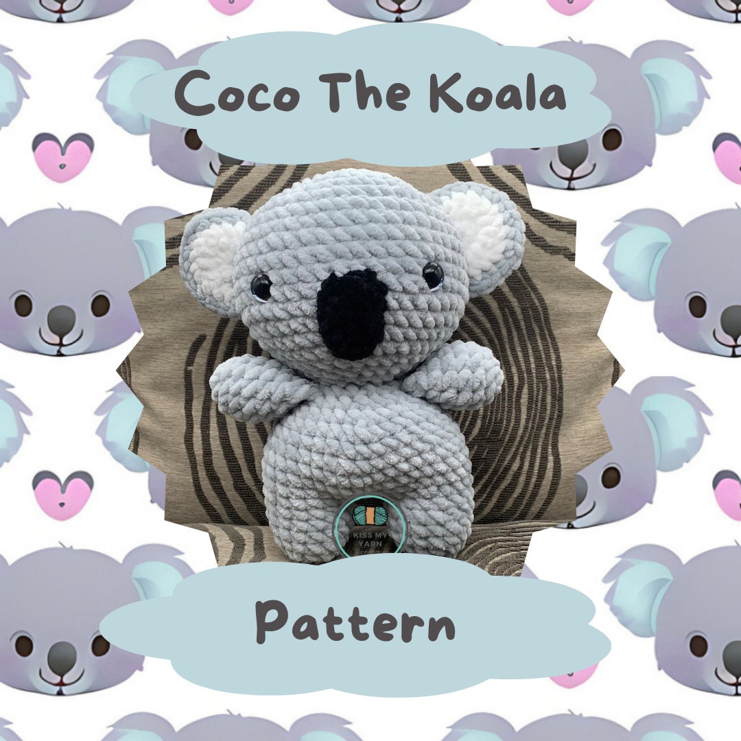 Coco the Koala Pattern | Crochet Pattern | Pattern Only | Amigurumi ...