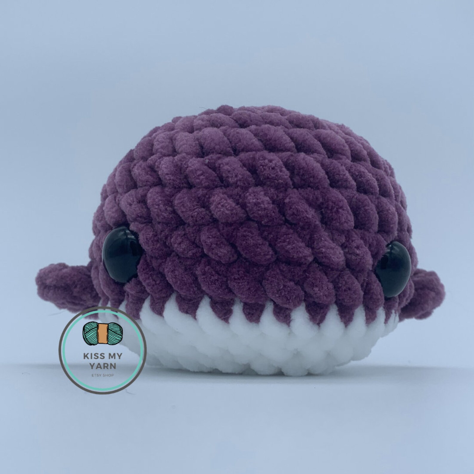 Mini Whale Plushie Stuffed Animal Kids Toy Amigurumi - Etsy