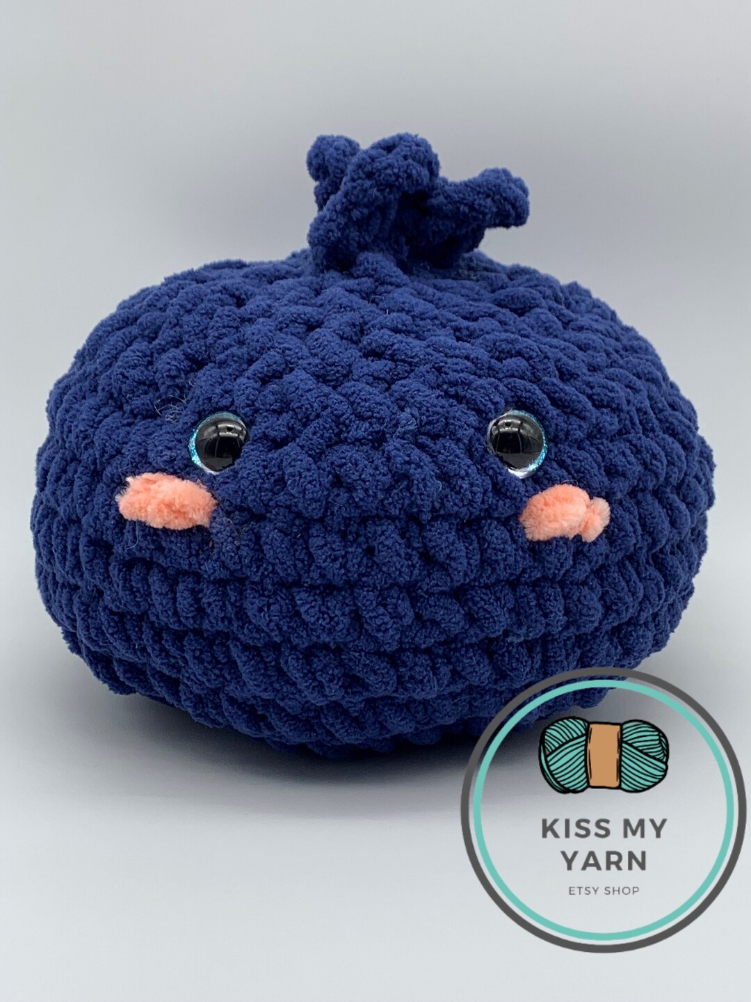 Blueberry Plushie Stuffed Fruit Animal Kids Fruit Toy - Etsy