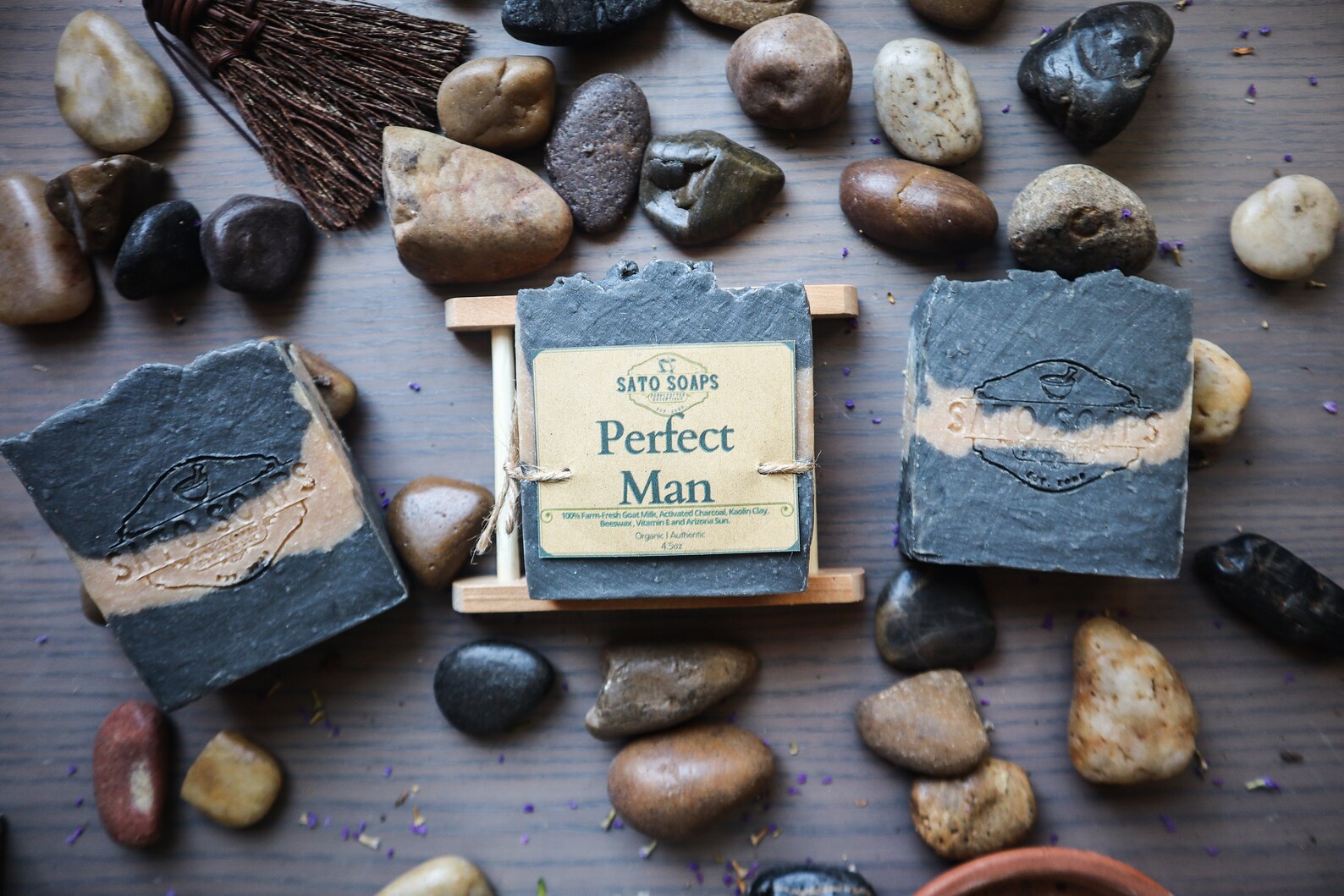 Perfect Man goats-milk & Charcoal Mens Body Bar - Etsy